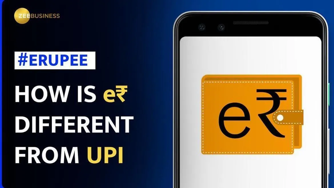 Watch Breaking News What Is E-Rupee and How is it Different From UPI ...