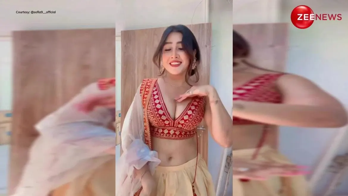 Watch Breaking News bold spicy Sofia Ansari wears flourishing clothes shows hot dance | ZEE5 ...