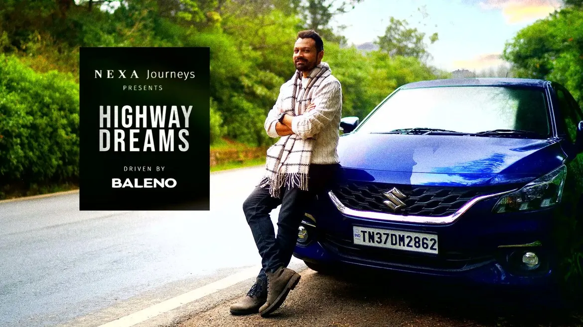 Watch NEXA Journeys Presents Highway Dreams TV Serial Promo of Rakesh Raghunathan on His ...