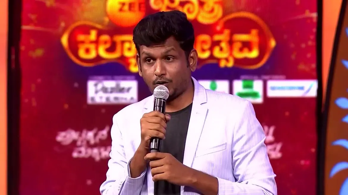 Watch Raghavendra Acharya's Stand-Up Comedy Zee Kannada Jaatre Kalyanotsava TV Serial Best Scene ...