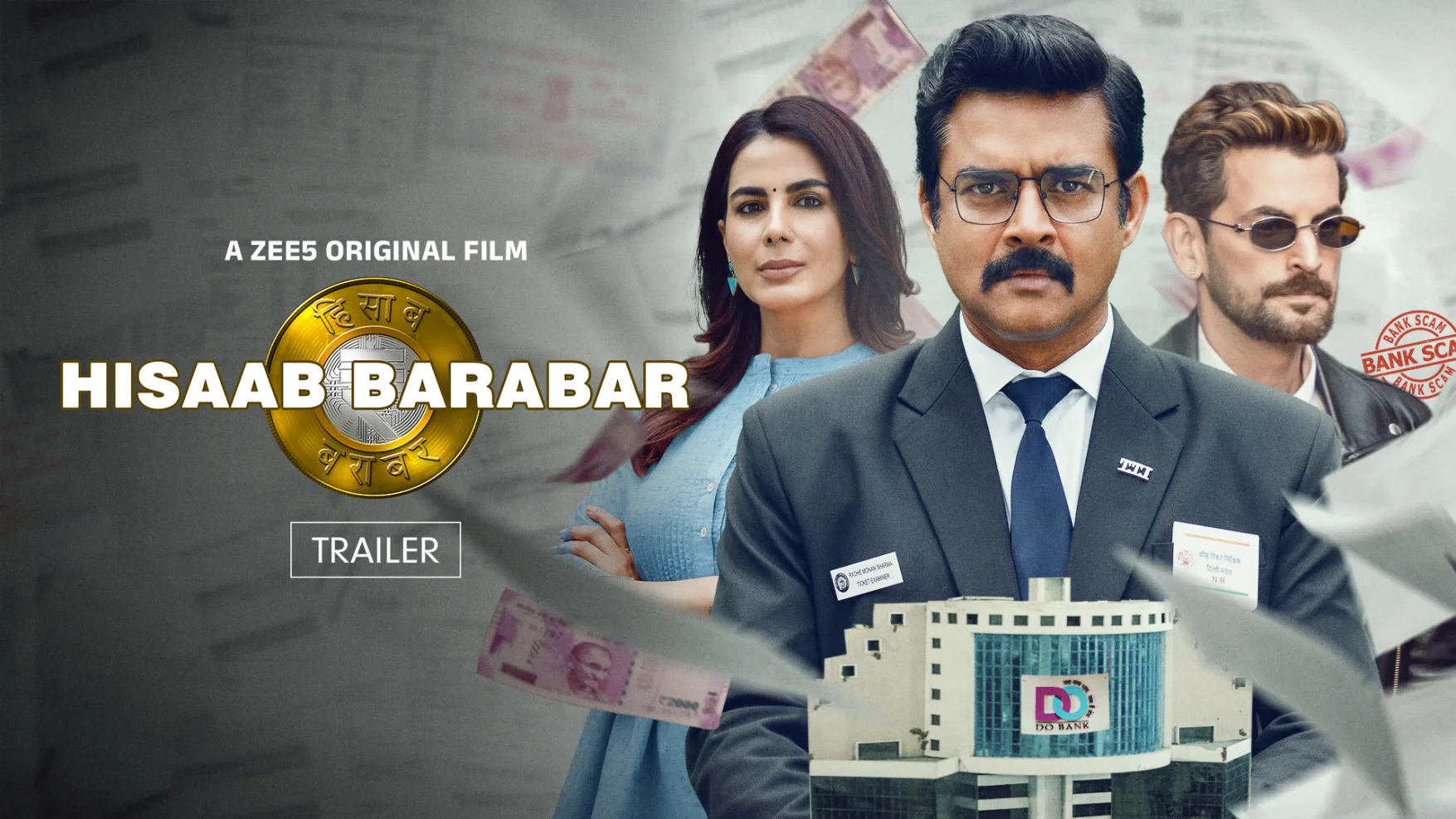 Hisaab Barabar Trailer | Watch Official Trailer of Hisaab Barabar Movie ...